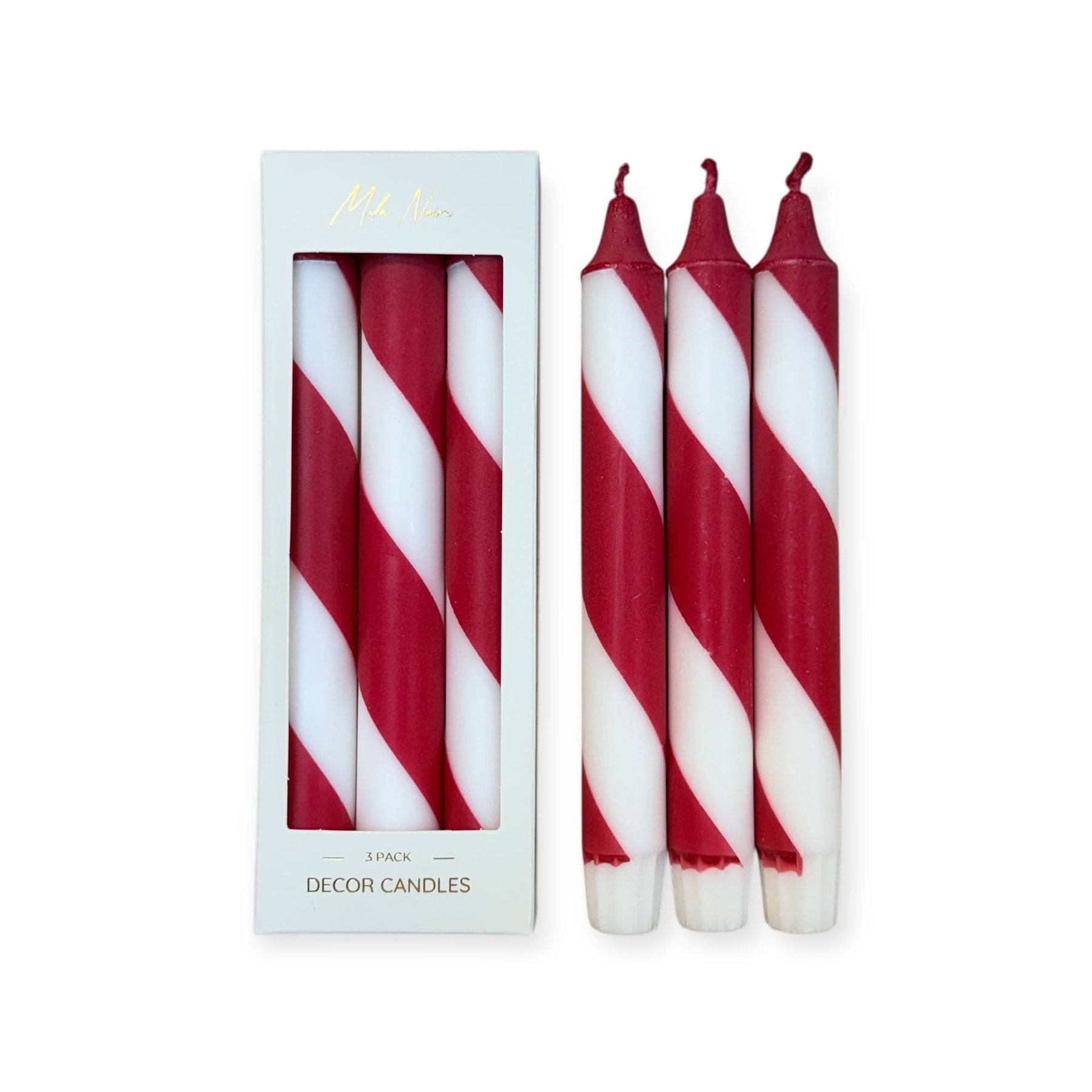 Pastell stearinlys - Purple – Frøken Dianas Salonger